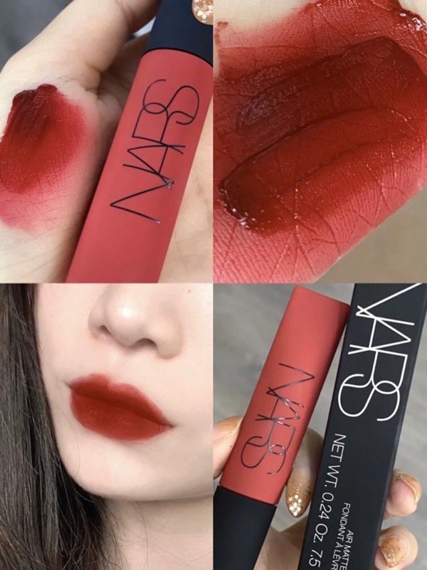 Top 6 thỏi son Nars có màu đẹp Hot nhất thị trường hiện nay